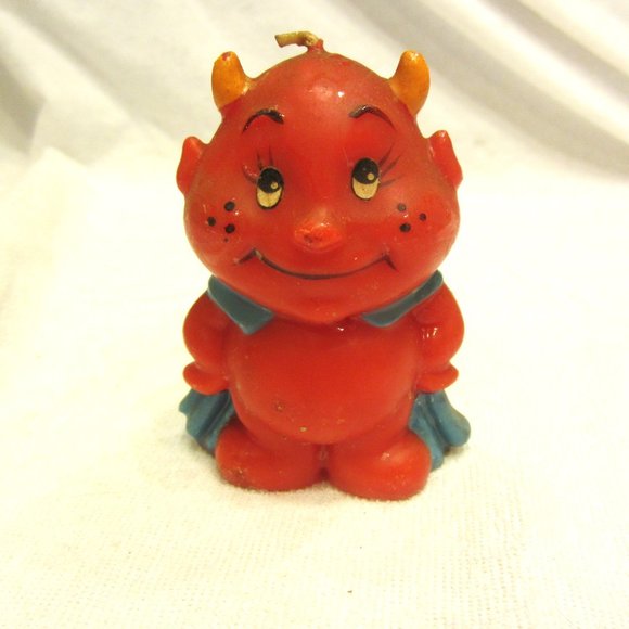Russ | Accents | Vtg Naughty Devil Candle Russ Novelty Candle | Poshmark